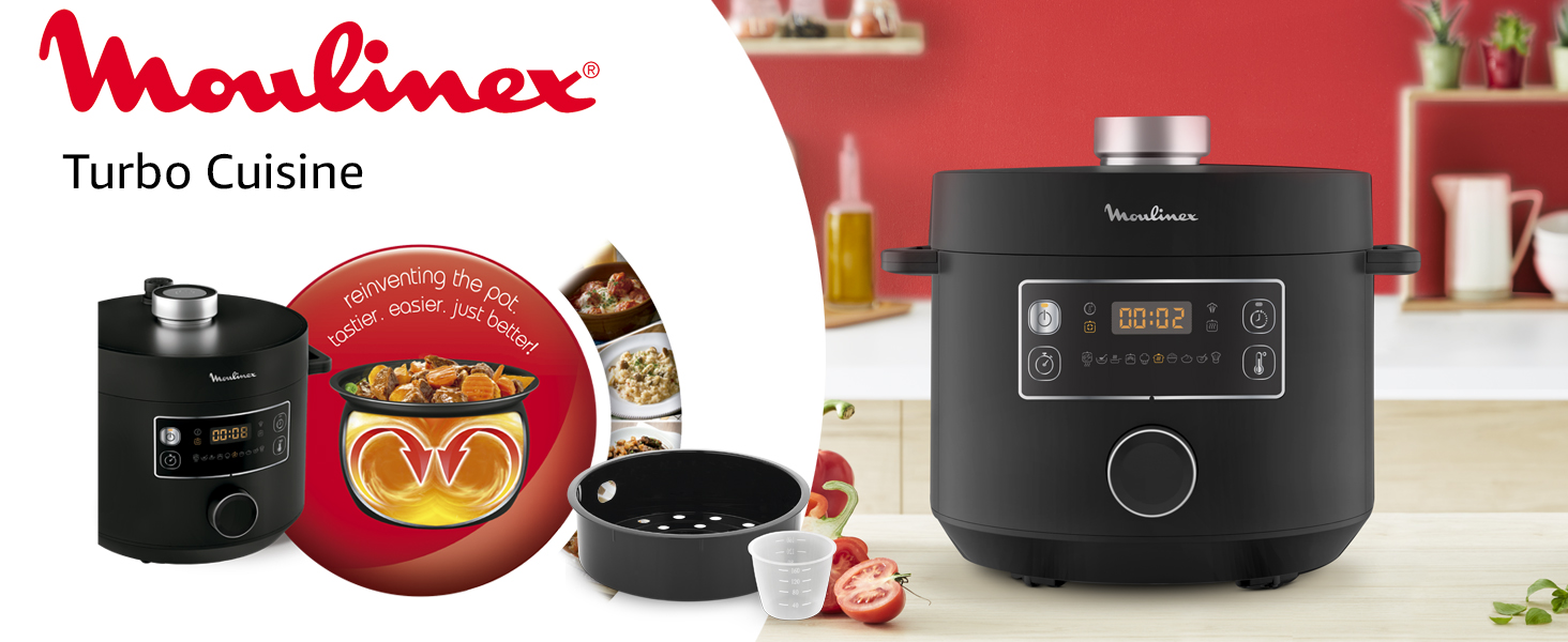 Moulinex Turbo Cuisine Multicooker - Bidoo
